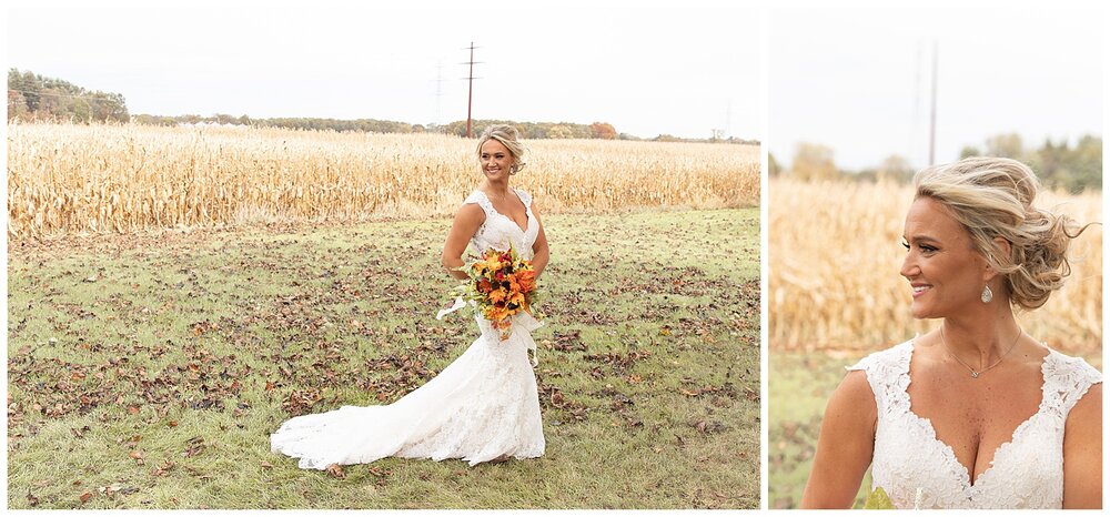 Mandy & Coty | A wedding at the Burr Oak Barn in Culver, Indiana ...