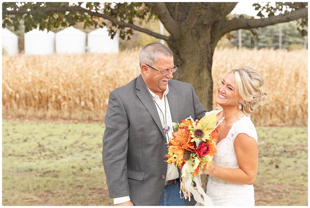 Mandy & Coty | A wedding at the Burr Oak Barn in Culver, Indiana ...