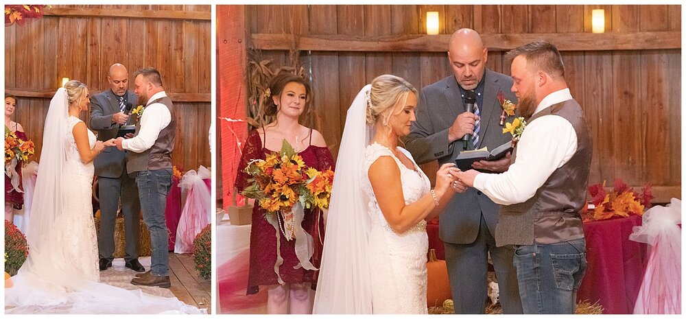 Mandy & Coty | A wedding at the Burr Oak Barn in Culver, Indiana ...