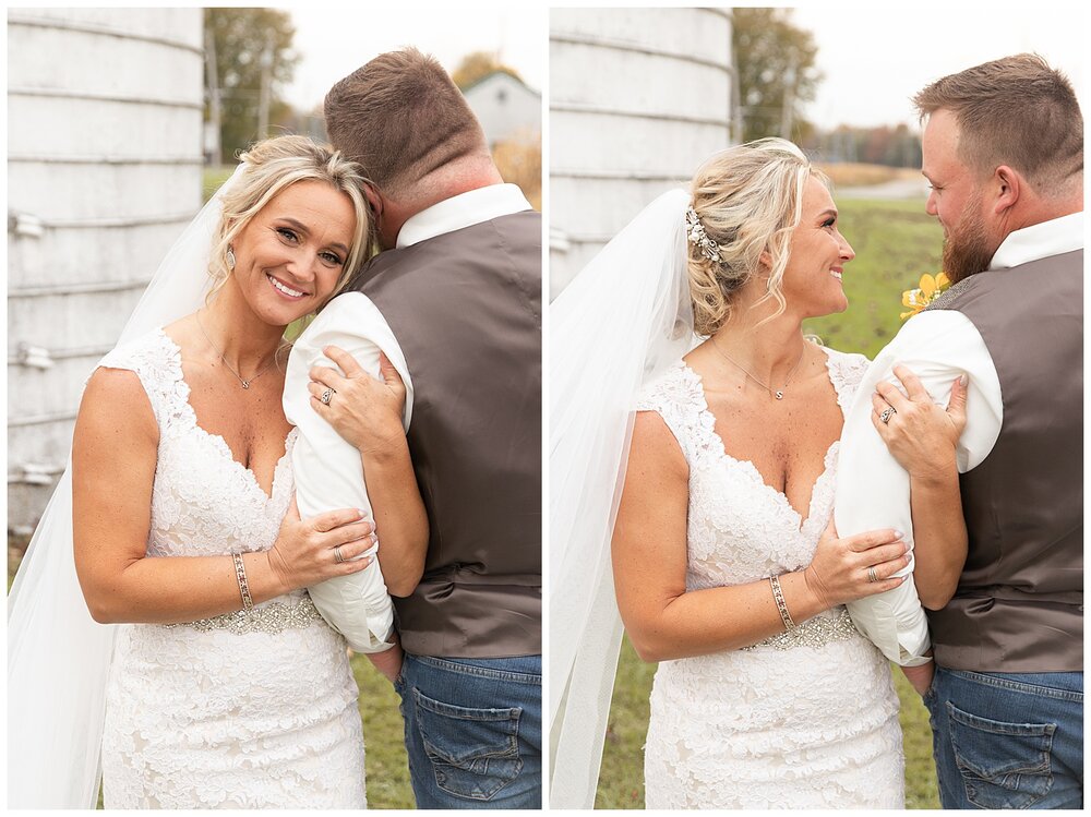 Mandy & Coty | A wedding at the Burr Oak Barn in Culver, Indiana ...