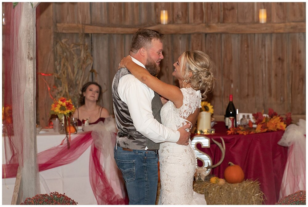 Mandy & Coty | A wedding at the Burr Oak Barn in Culver, Indiana ...